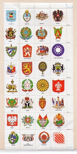Escudos de Diversos Paises Mundiales (EA-244) | eBay