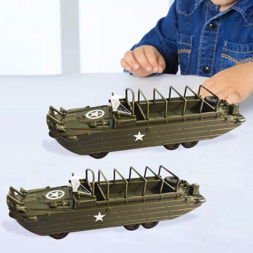 1:72 Amphibious Vehicle Model Kits 4D Model Toys for Children | eBay UK