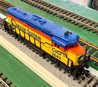 N scale Atlas Roco Chessie System GP30 diesel powered loco w MTL ...