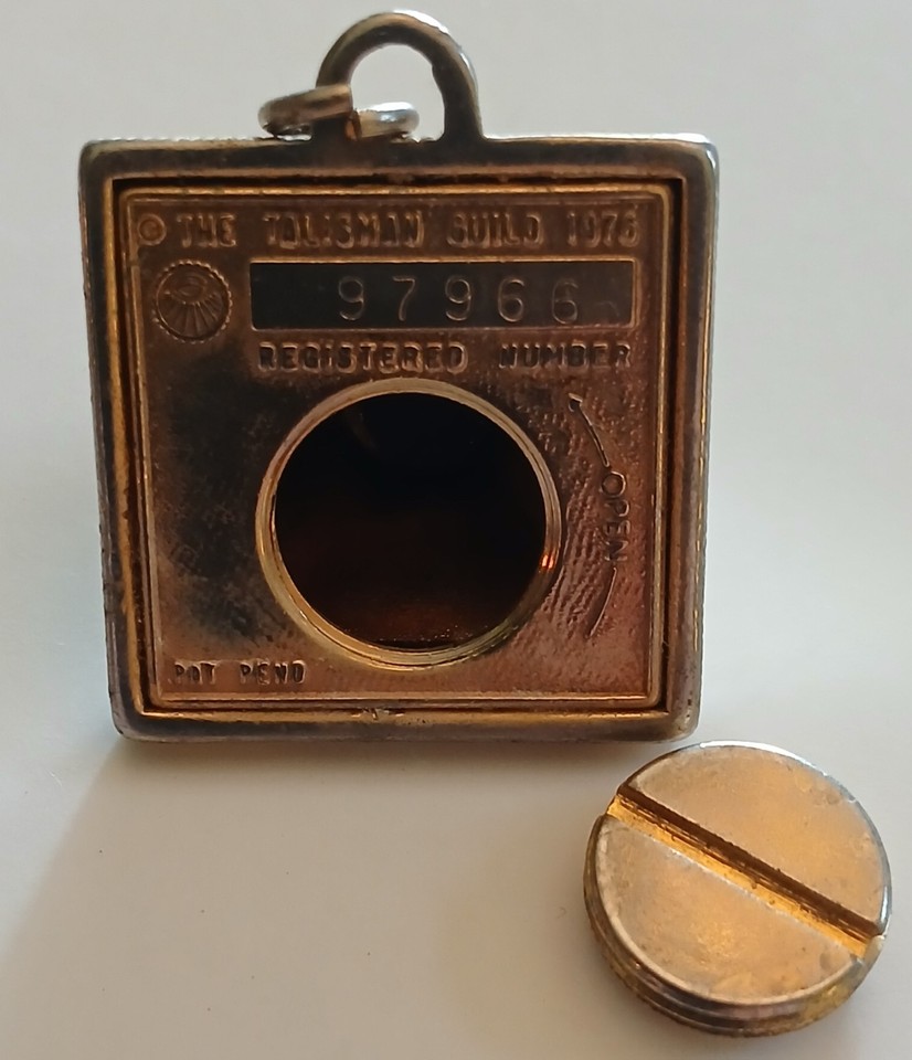 Vintage 1976 Talisman Guild Pyramid Pendant With Secret Compartment | eBay