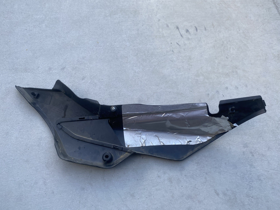 HONDA RIGHT SIDE NUMBER PLATE BLACK FENDER BLACK 2023-2024 XR150L OEM ...