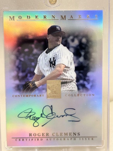 Topps 2003 Roger Clemens Autographed Card - Collectible - From Japan | eBay