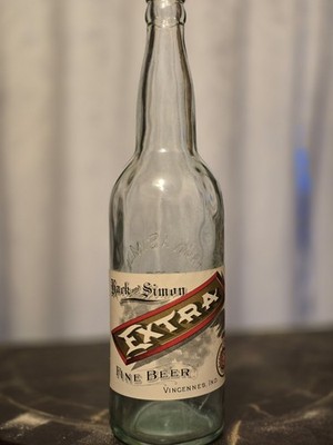 Pre Pro Hack & Simon Brewering Co Vincennes Indiana Beer Bottle ...
