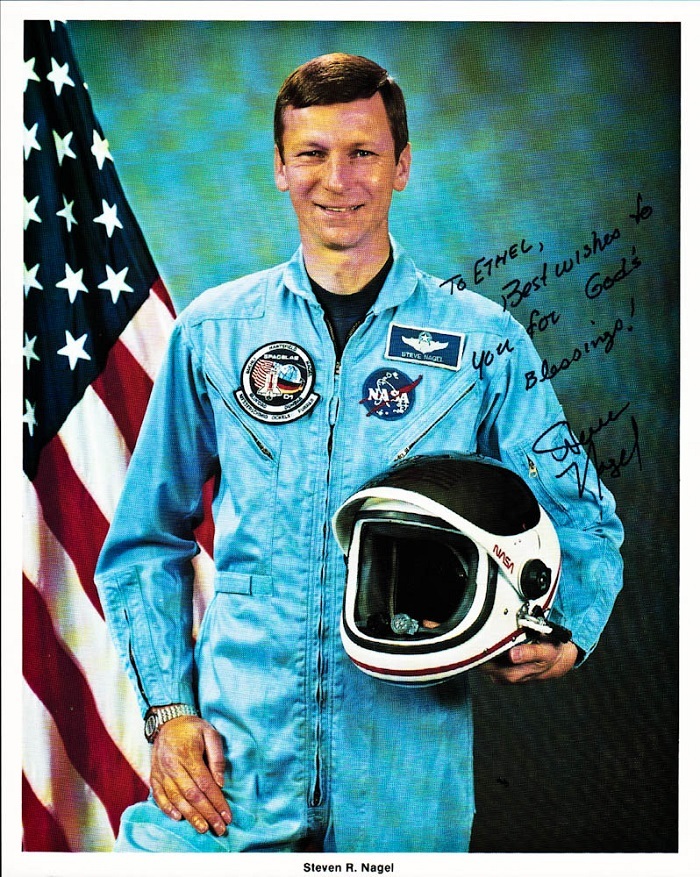 Astronaut STEVEN R. NAGEL Signed Photo | eBay