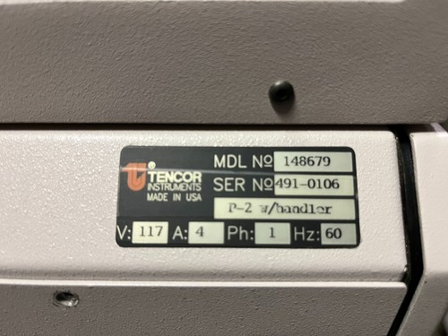 KLA Tencor / Tencor P2 Long Scan Profiler - parts system | eBay