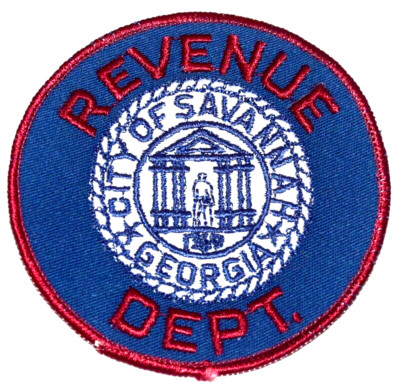 SAVANNAH – REVENUE DEPT - GEORGIA GA Sheriff Police Patch VINTAGE OLD ...
