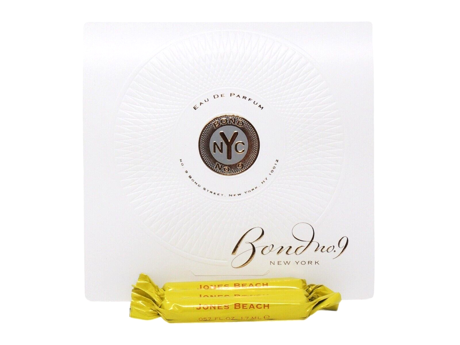 BOND NO 9 JONES BEACH 1.7ml .057fl oz x 3 COLOGNE PERFUME SPRAY SAMPLE ...