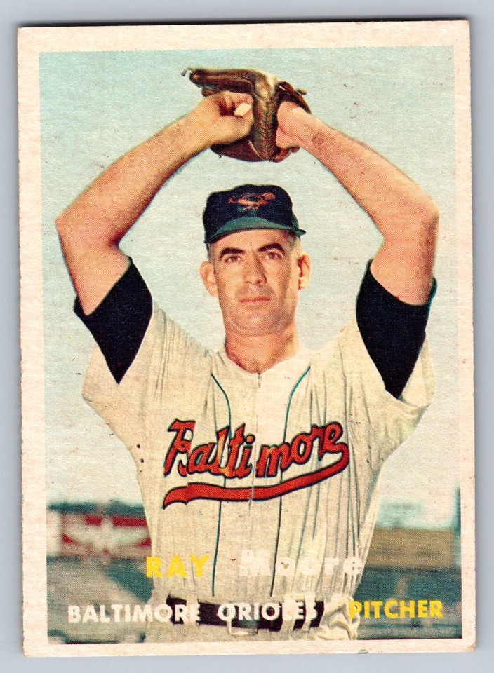 1957 Topps Baseball Singles - Pick Your Card - Better Condition EX NM ...