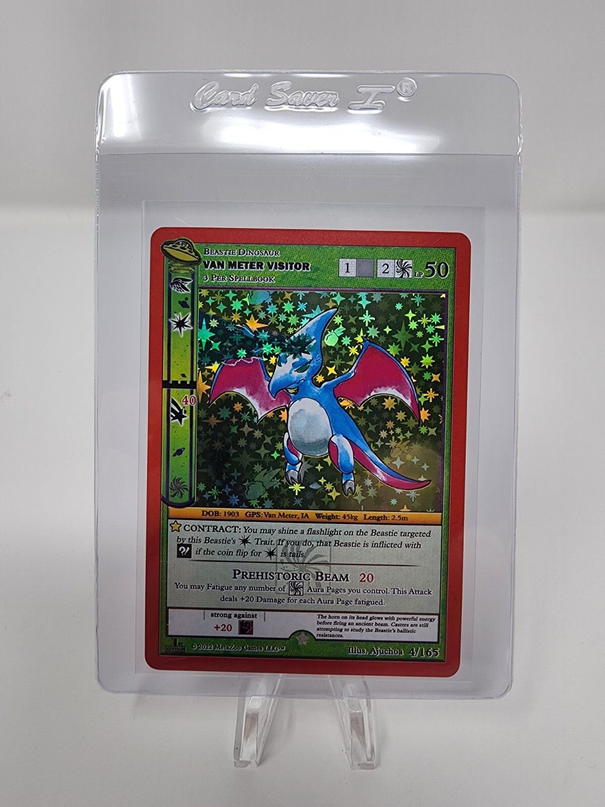 Metazoo UFO 1st Edition - Van Meter Visitor 4/165 Full Holo Rare Card ...