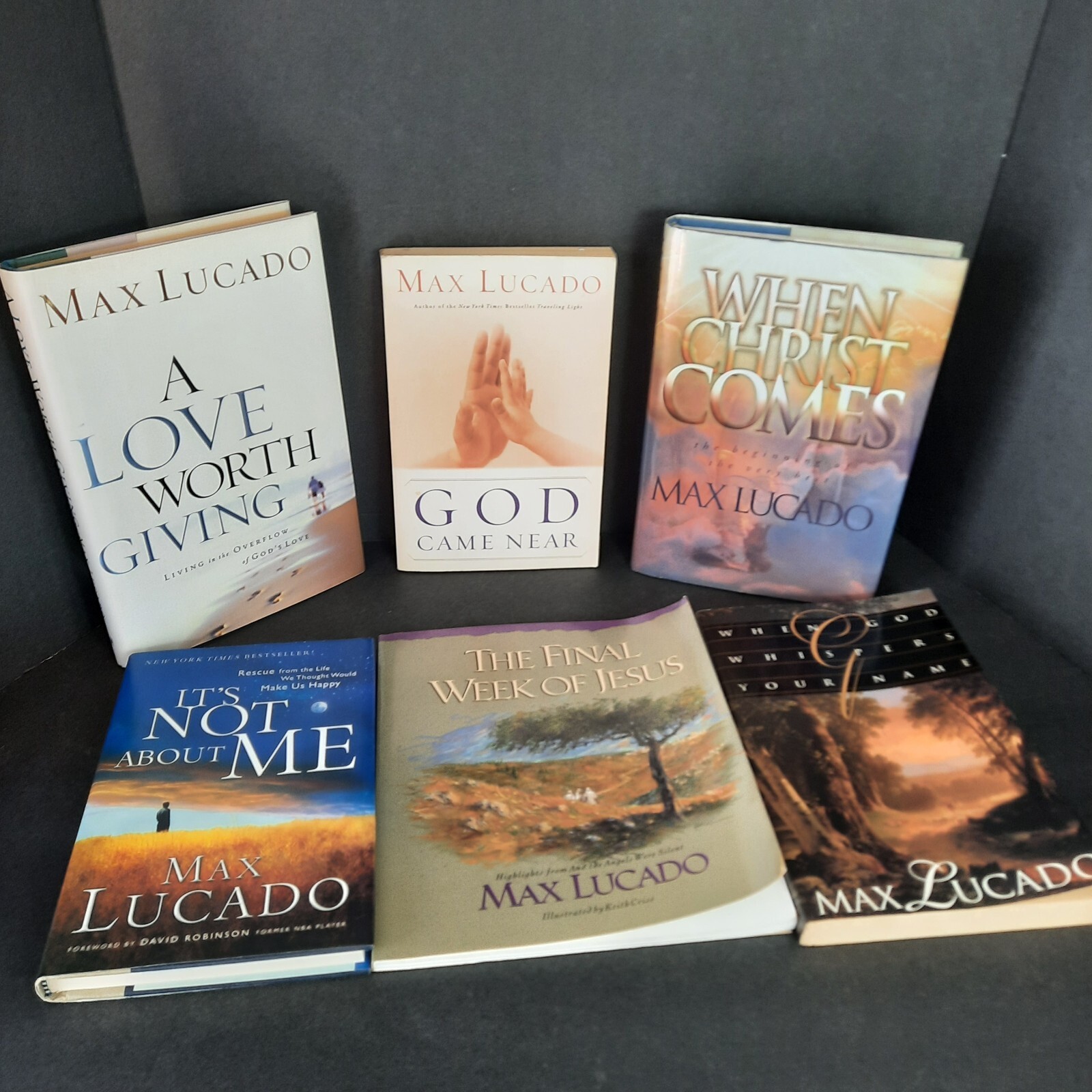 Max Lucado Books Lot of 6 Hardback 3 Paperback | eBay