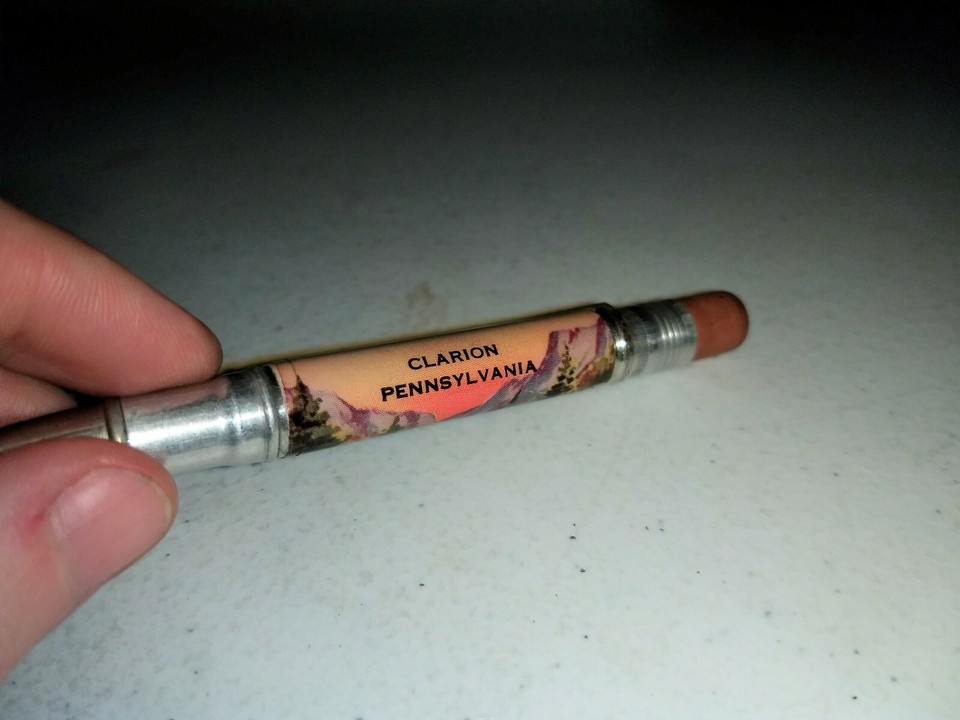 Vintage Clarion Pennsylvania Bullet Pencil | eBay