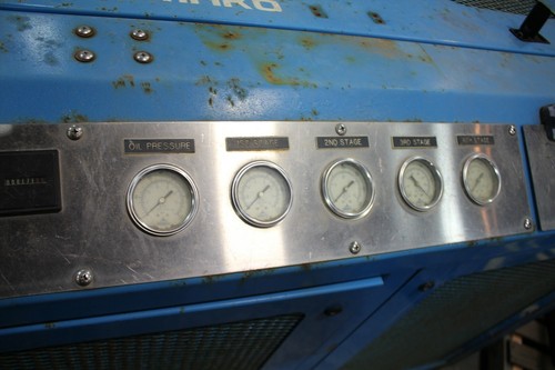 Mako SCBA Diesel Powered Air Compressor 18.7 CFM 5000PSI Max Pressure ...