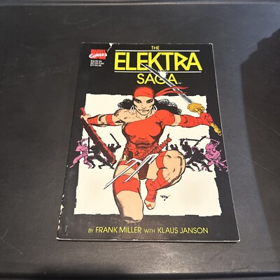 Marvel 1989 THE ELEKTRA SAGA First Print FRANK MILLER COMPLETE SAGA TPB ...