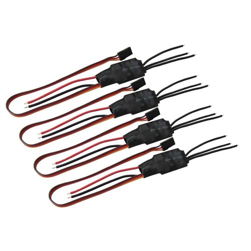 4pcs SimonK 12A ESC Speed Controller 2-3S for QAV250 Mini Racing Drone ...