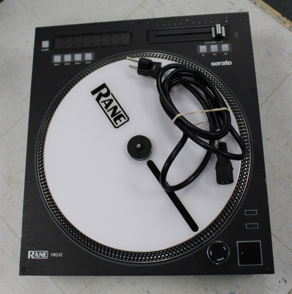 Rane Twelve DJ Serato Control System SINGLE USB Rane TWELVE Turntable ...