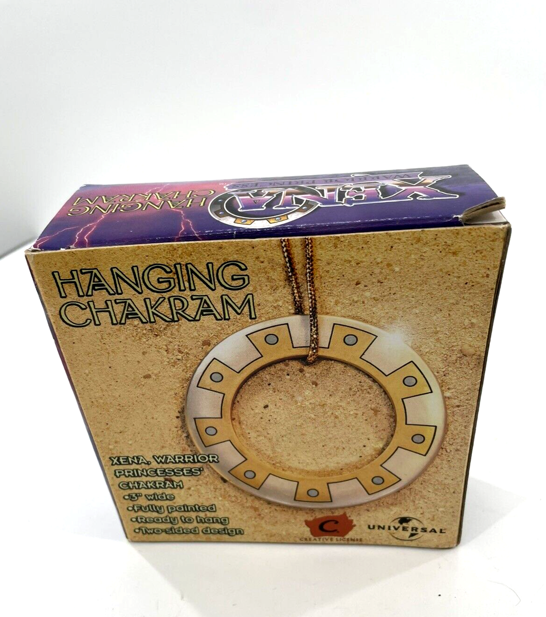 Xena Warrior Princess Original Chakram Prop Mint In Box Chakram Xena