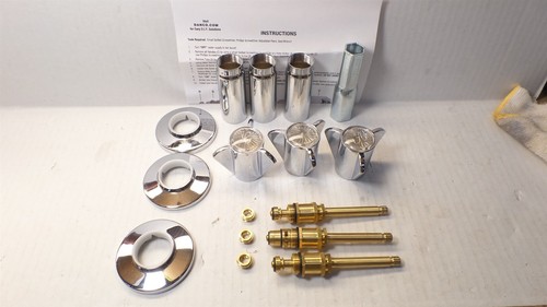 DANCO 39620 TUB/SHOWER 3-HANDLE REMODELING TRIM KIT FOR SAYCO IN CHROME ...