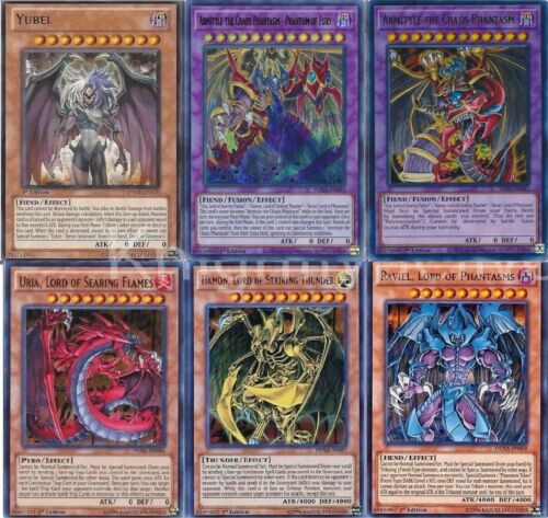 Yugioh Yubel Complete Deck - Yubel Terror - Uria - Raviel - Armit *Hot ...