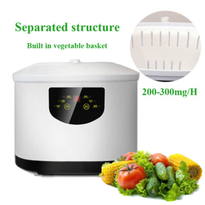 8L Food Clean Fruit Vegetable Sterilizer Ozone Generator Cleaning ...