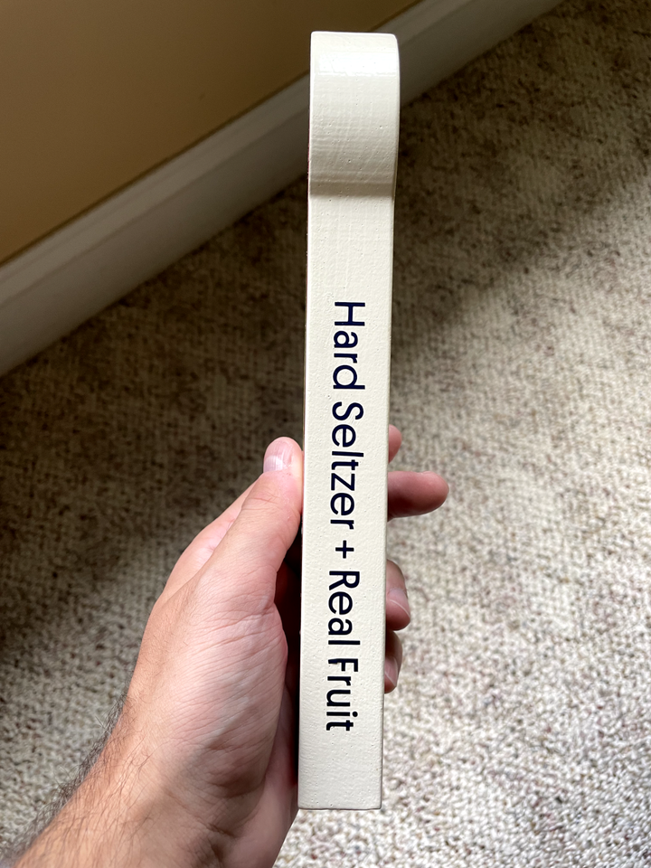 Willie's Superbrew Hard Seltzer + Real Fruit Blank Tap Handle | eBay