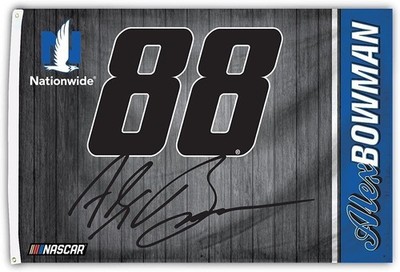 Alex Bowman #88 2018 CAR Design 3x5 Flag w/grommets Outdoor House ...