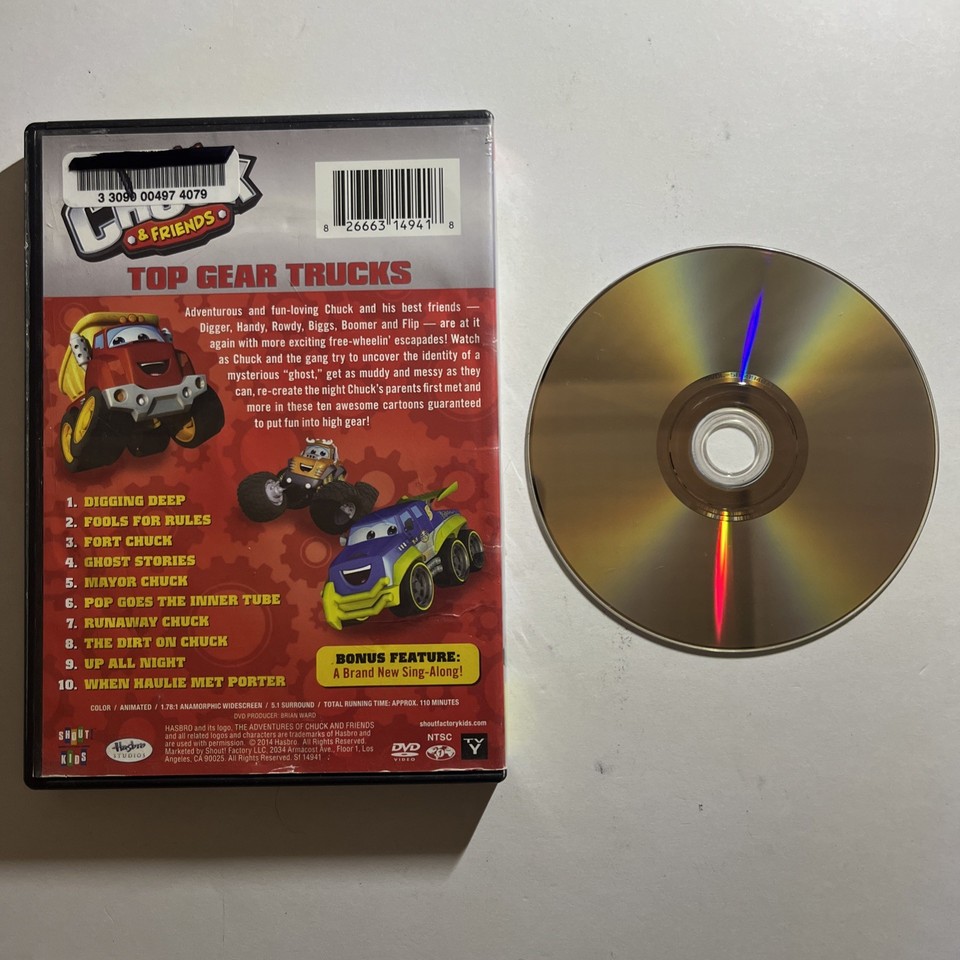 The Adventures Of Chuck And Friends: Top Gear Trucks DVD | eBay
