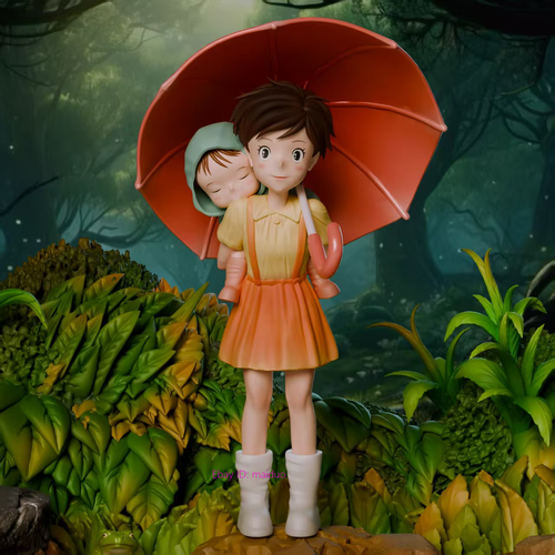 Tonari no Totoro Inari Station Resin JIANG Studio Statue Painted 30cm ...