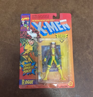 VINTAGE Rogue Power Uppercut Punch X-Men Action Figure 1994 Toy Biz | eBay