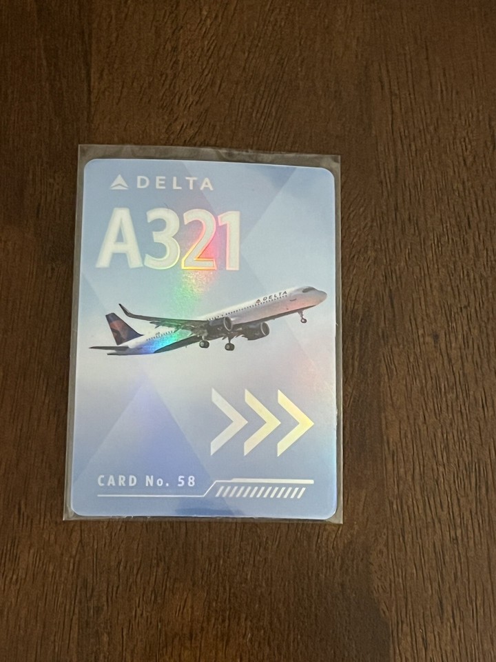 Delta Airline Collectible Trading Card (pilot card) | eBay