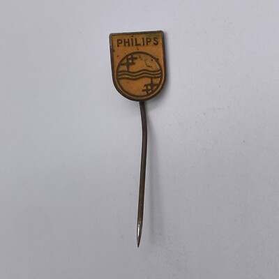 Vintage Philips Radio Television Advertising Hat Lapel Stick Pin | eBay