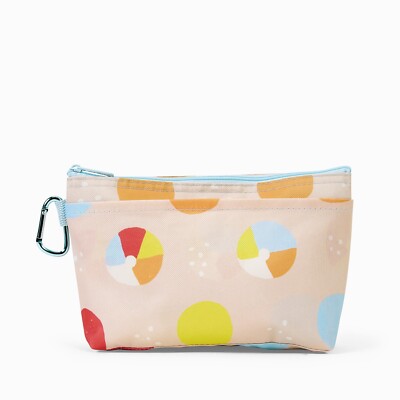 Thirty one clear clip pouch Beach Ball Bliss NIP | eBay