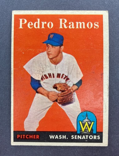 1958 Topps #331 Pedro Ramos (Washington Senators) (A) | eBay
