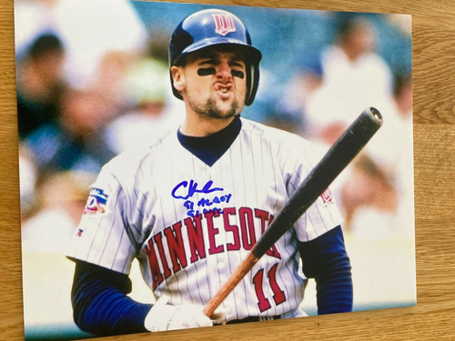 Twins Chuck Knoblauch signed 8x10 with WCOA | eBay