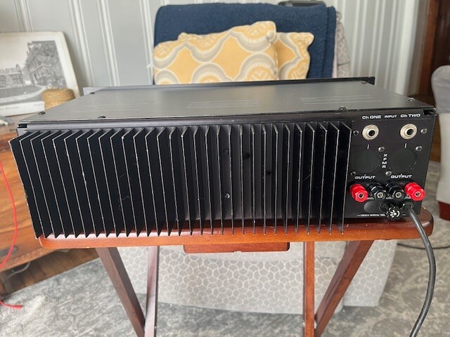 AB Systems (NOT INTERNATIONAL) 205B 2 Ch Power Amplifier RARE ROBERT ...