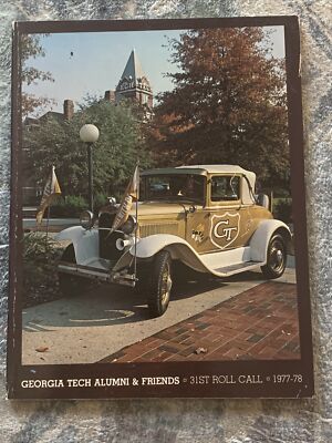 1977-1978 Georgia Tech Alumni & Friends 31st Roll Call book directory ...