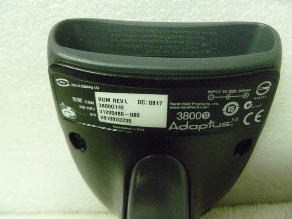 Adaptus 3800G USB Handheld Barcode Scanner | eBay