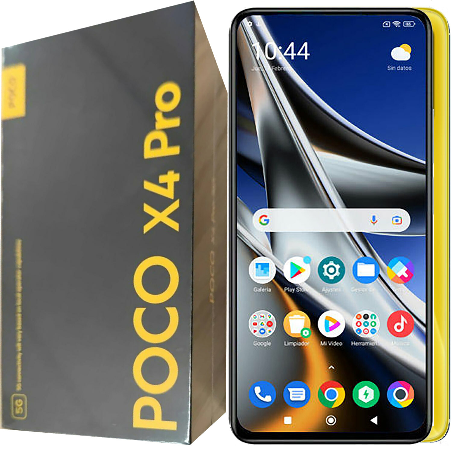 BNIB Xiaomi Poco X4 Pro 5G Poco Yellow 128GB + 6GB Dual-SIM Factory ...