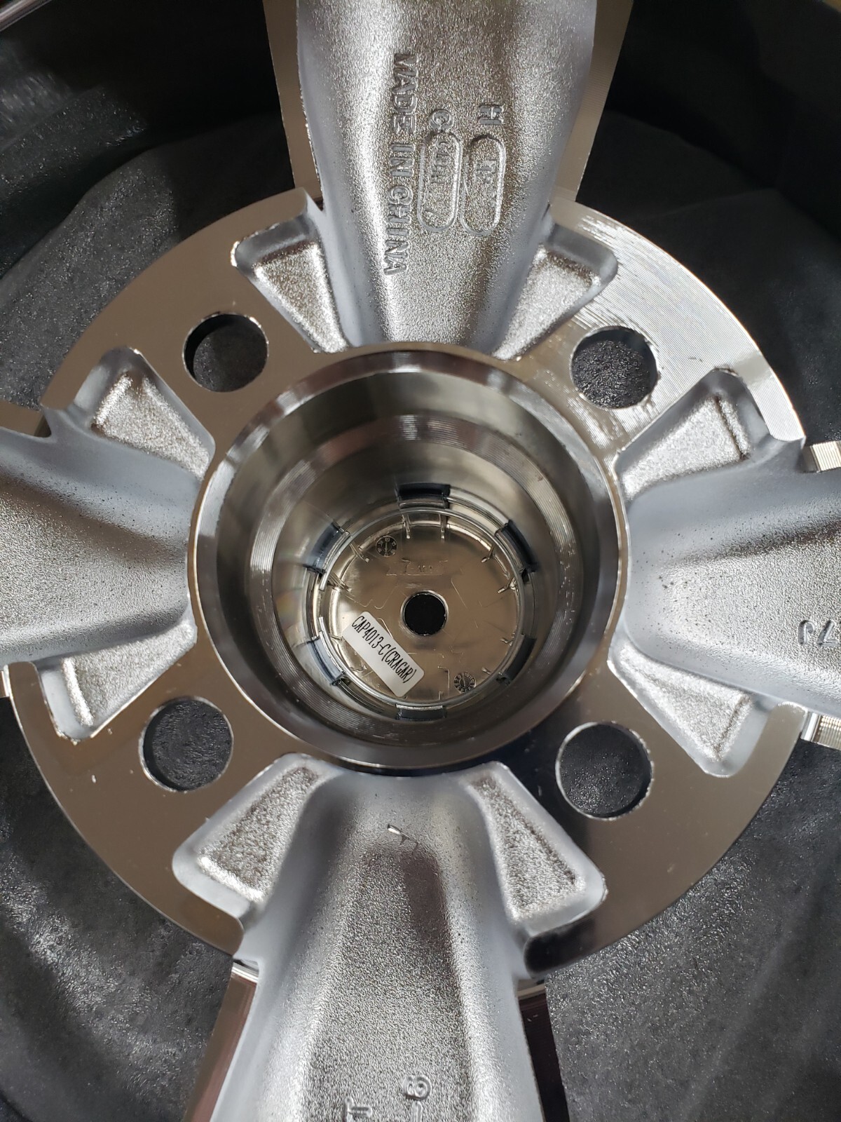 CRAGAR 1422040402 401C S/S Golf Cart Rim 14X7 4X101.6 Offset -6 Chrome ...