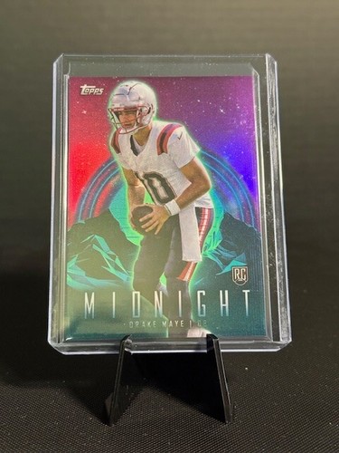 2024 Topps Midnight Football Drake Maye Midnight #62 RC Patriots | eBay