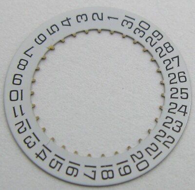 Cartier caliber 83 part: calendar disc made for a dial open at 3 Hr. | eBay