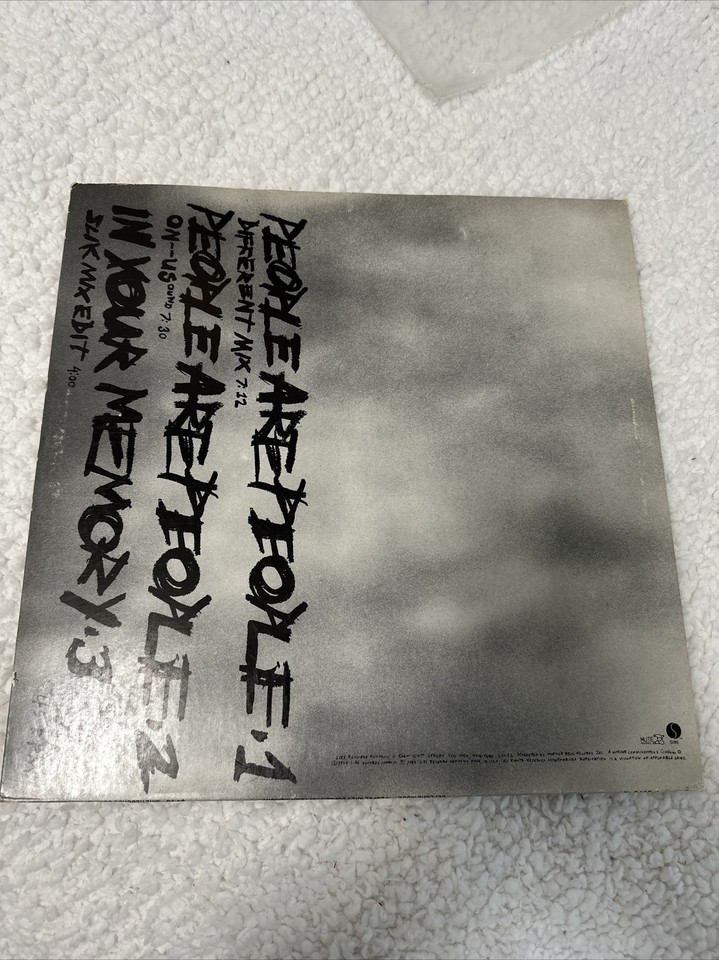 DEPECHE MODE 🎸 People R People Vinyl Record 1984 12" 45 RPM Maxi-Single ...