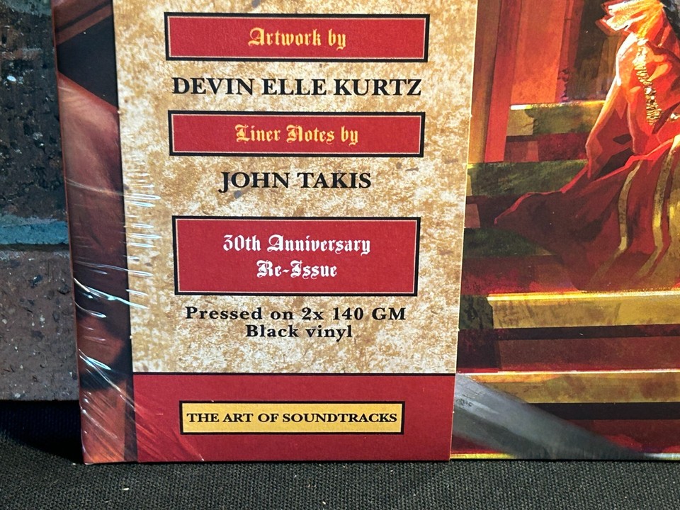 HOOK - Soundtrack, Limited 30th Anni 140G 2LP BLACK VINYL Gatefold ...