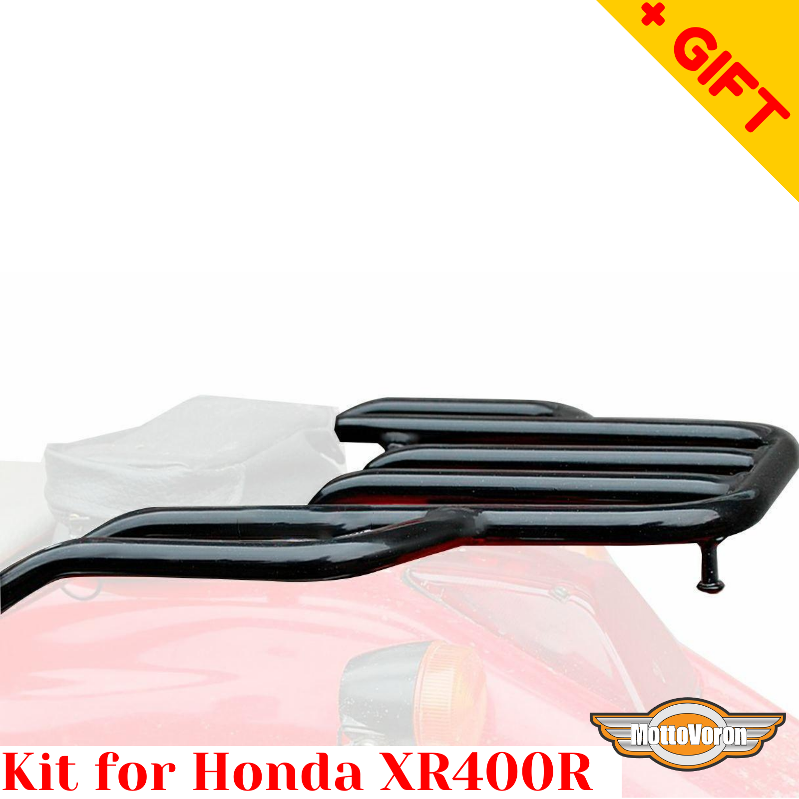 For Honda XR 400 Rear rack XR400R Headlight protector Guard XR 400 Kit ...