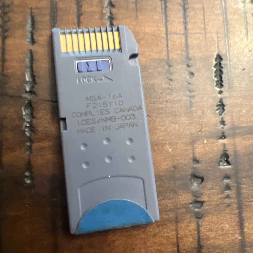 AIBO Sony STICK MSA-16a Hello Aibo Scope Stick Memory Stick | eBay