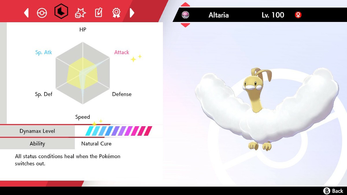 Shiny Altaria Mega Altaria #334 Pokedex DelugeRPG