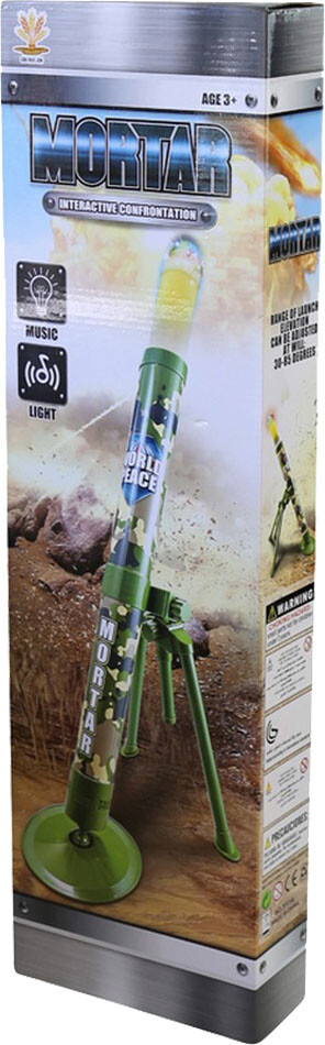 Kombat Boys Toy Kids Mortar Gun Military Play Soldier Rocket Launcher ...