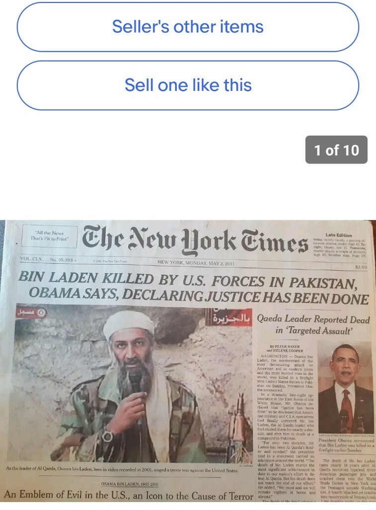 Osama Bin Laden Dead Newspaper US Says It Wants Access To Bin Laden
