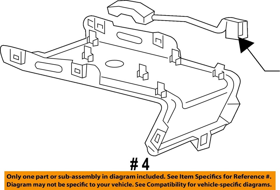 GM OEM 18-19 XT5 Console Center Console-Front Panel 84147059 | eBay