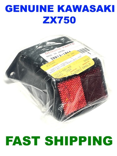 NEW OEM KAWASAKI ZX750 ZX ZX7 REFLEX REFLECTOR REAR 28012-1066 .. FAST ...