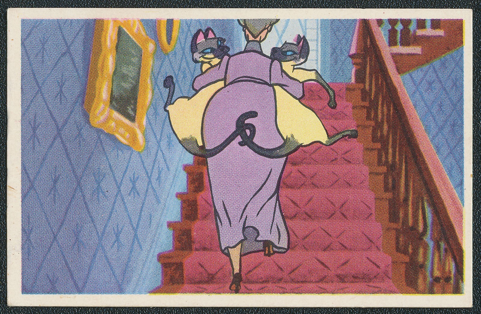 1956 RICH'S COFFEE WALT DISNEY LADY BAMBI DUMBO DUTCH TRADING CARD #35 ...